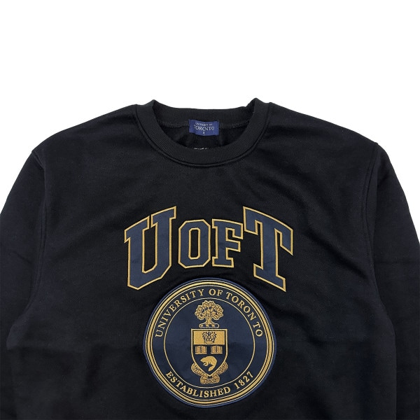 Embroidered Uoft Crewneck University Collection